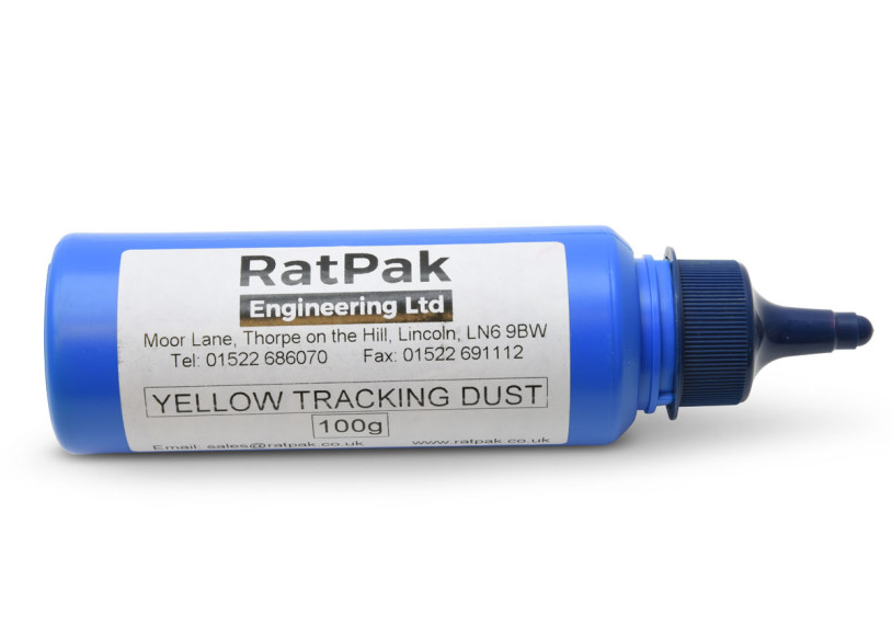 Rodent Tracking Dust Yellow Available in 100g, 250g & 1kg